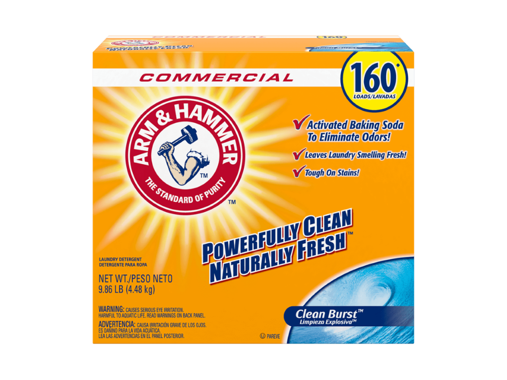 ARM & HAMMER™ Commercial & Professional – Laundry Detergent Products