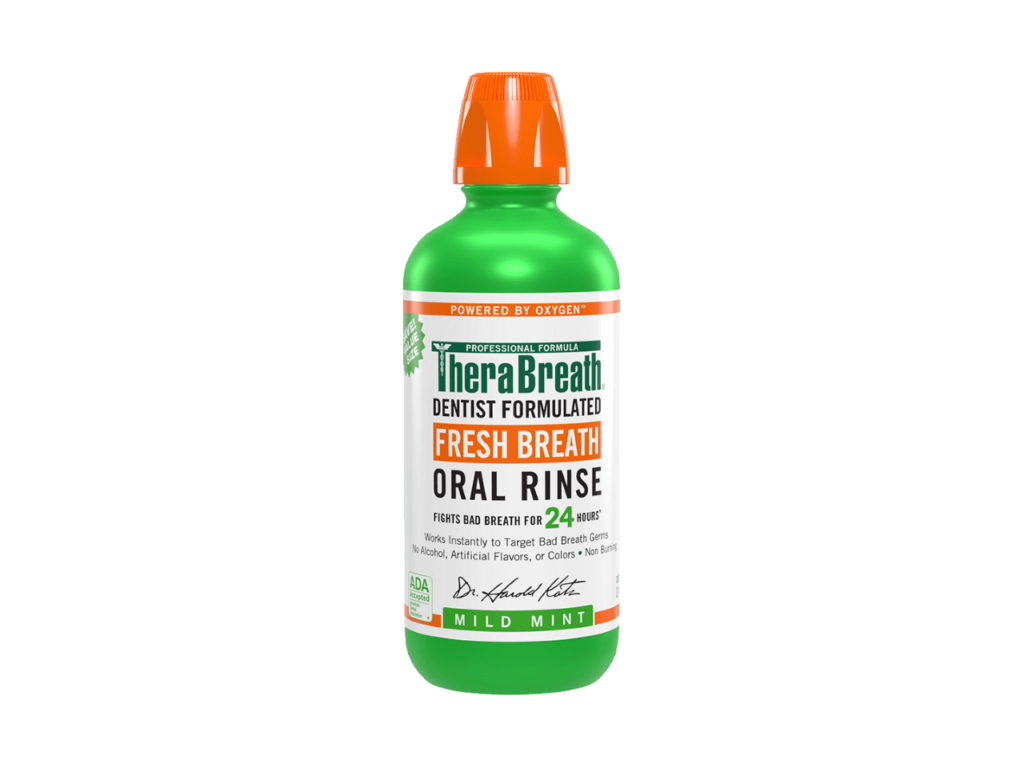TheraBreath™ Fresh Breath Oral Rinse Mild Mint (1 liter) – ARM & HAMMER ...