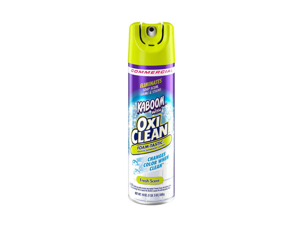 Kaboom™ with OxiClean™ Foam-tastic™ Bathroom Cleaner (Fresh Scent ...